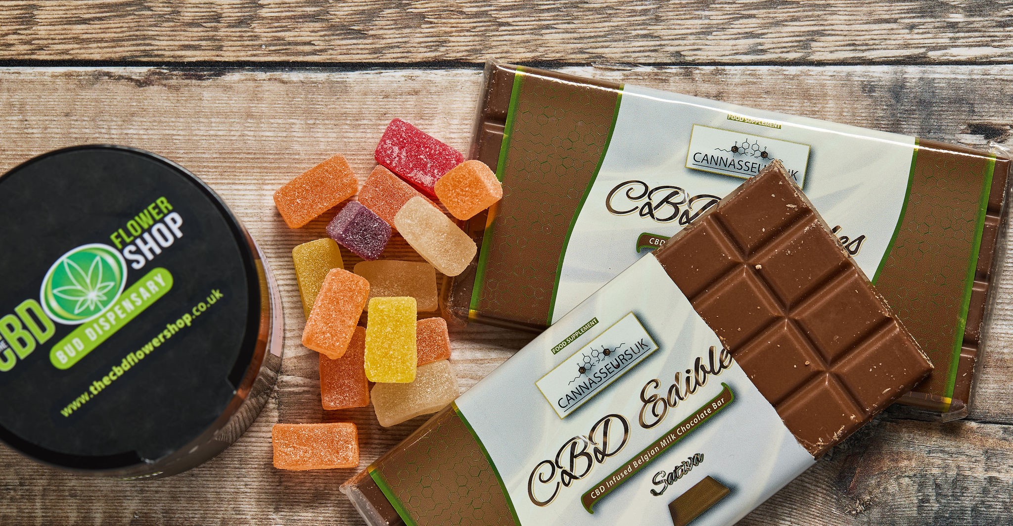 Shop CBD Edibles | Gummies & Chocolates | CBD Flower Shop